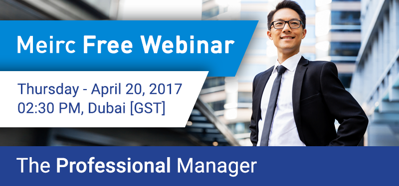 The Professional Manager |Webinar